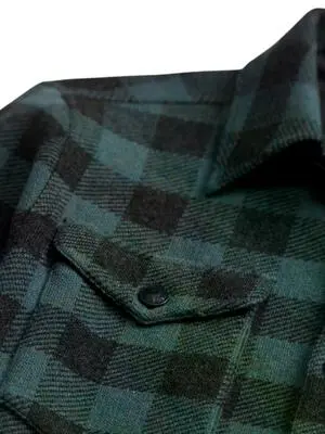 Ralph Lauren Check-pattern Button-down Shirt Jacket