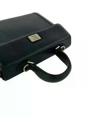Burberry 20th Century Leather Satchel
