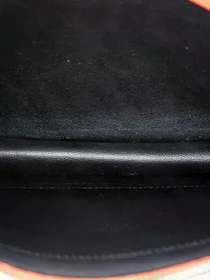 Celine Tricolor Leather Pocket Envelope Zip Crossbody Bag