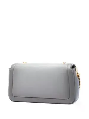 Fendi Leather Baguette Chain Midi Shoulder Bag
