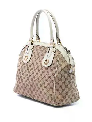 Gucci Medium Gg Canvas Scarlett Satchel