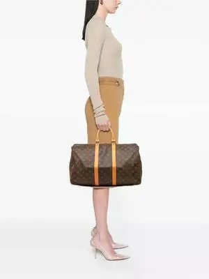 LOUIS VUITTON Monogram Keepall 45 Travel Bag