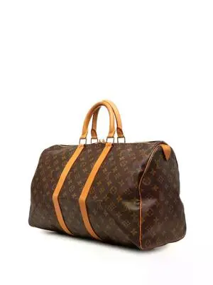 LOUIS VUITTON Monogram Keepall 45 Travel Bag