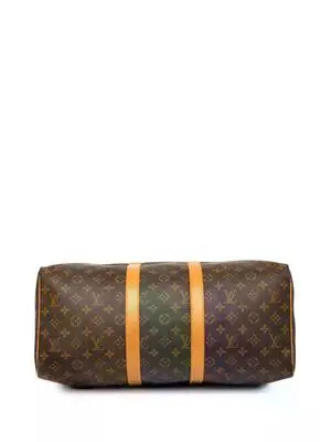 LOUIS VUITTON Monogram Keepall 45 Travel Bag