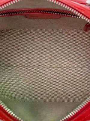 Dior Oblique Patent Boston Bag