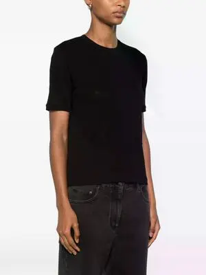 THE ROW Etina Ribbed Knit Top