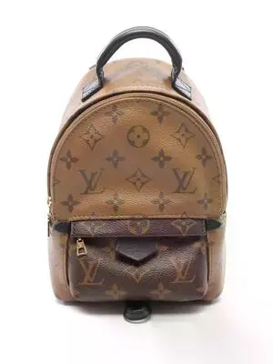LOUIS VUITTON Monogram Reverse Mini Palm Springs Backpack