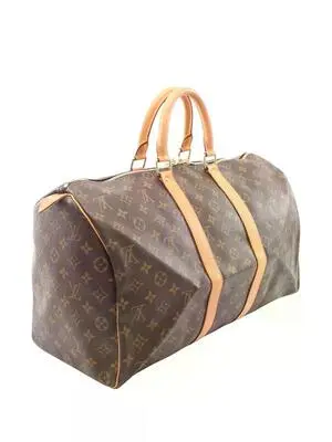 LOUIS VUITTON Monogram Keepall 45 Travel Bag