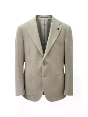 SANTANIELLO Single-breasted Notched-lapel Blazer