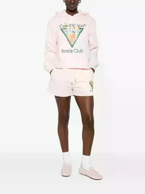 Casablanca Tennis Club Triangle Drawstring Shorts