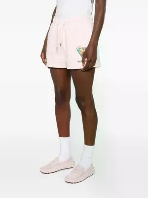 Casablanca Tennis Club Triangle Drawstring Shorts