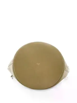 Celine 16 Bag" Leather Bucket Bag