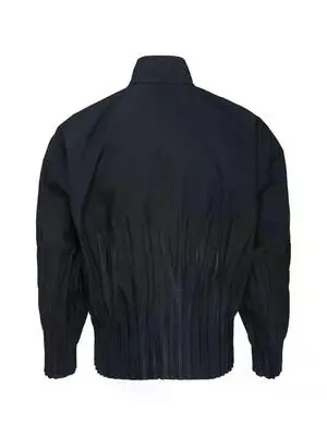 Issey Miyake S High-neck Pleated Jacket