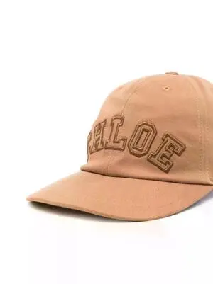 Chloé Logo Embroidered Baseball Cap