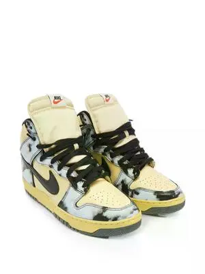 Nike 1985 Dunk Acid-wash High-top Sneakers - Neutrals