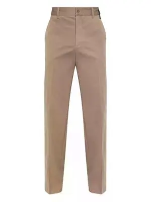 Fendi Straight-leg Trousers - Neutrals