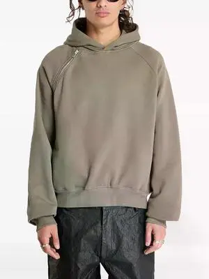 HELIOT EMIL Cotton Hoodie - Green