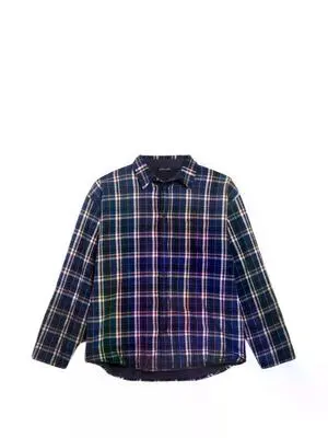 Balenciaga Reversible Shirt - Blue