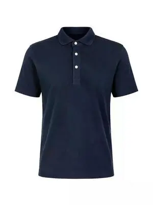 HANDVAERK Jersey Polo Shirt - Blue