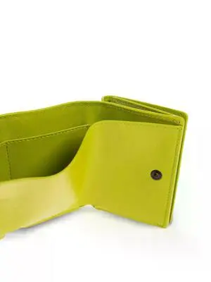 Balenciaga Zip Detail Leather Wallet