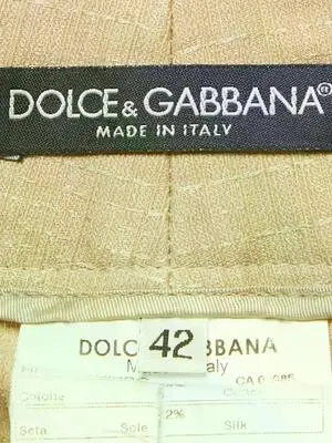 Dolce & Gabbana Slim-fit Textured Trousers