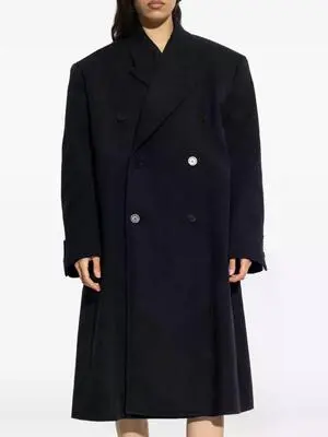 Balenciaga Double-breasted Wool Coat
