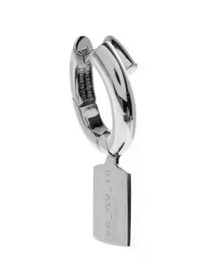 Balenciaga Saint-germain Tag Earrings