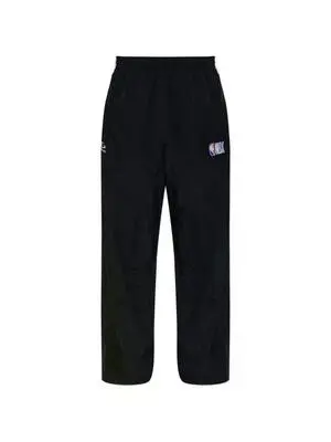 Balenciaga X Nba Logo-patch Track Pants - Black