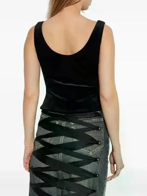 Balenciaga Velvet Tank Top