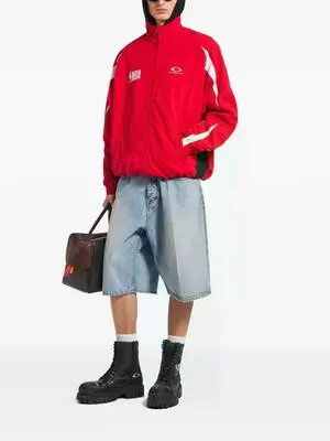 Balenciaga X Nba Zip-up Jacket - Red