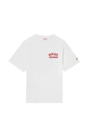 MC2 SAINT BARTH Portland Graphic-print T-shirt - White