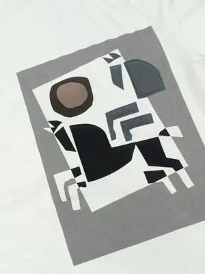 Hermès 2010s Velky Lov Graphic-print T-shirt