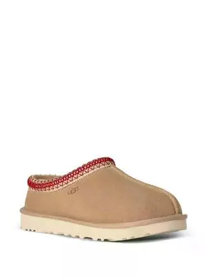 UGG Tasman Embroidered Suede Slippers