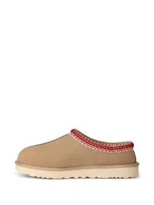 UGG Tasman Embroidered Suede Slippers