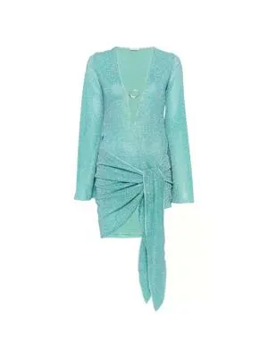 Oseree Lumiere Pareo Dress - Blue