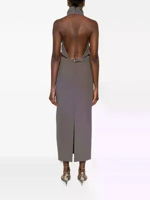 Khaite Roxanne Backless Dress