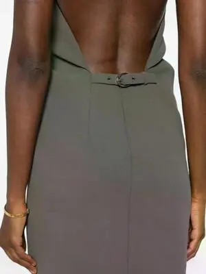 Khaite Roxanne Backless Dress