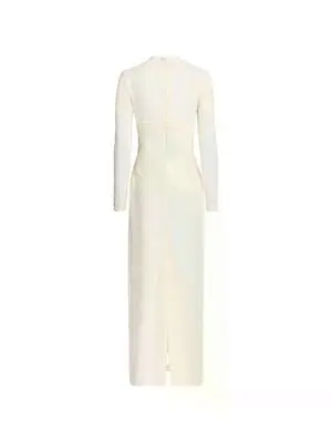 Elie Saab Long Sleeve Maxi Dress