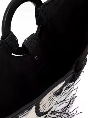 Karl Lagerfeld Embroidered Tote Bag