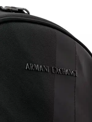 Armani Exchange Logo Plaque Backpack