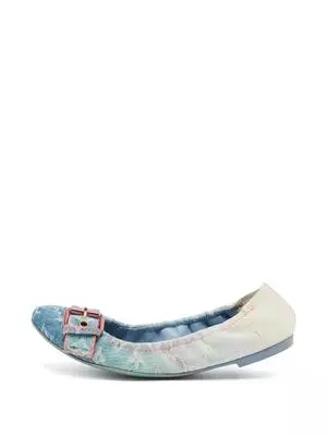 LOUIS VUITTON Monogram Ballet Flats - Blue