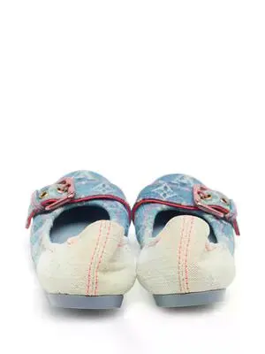 LOUIS VUITTON Monogram Ballet Flats