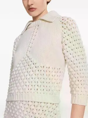 Elie Saab Polo Collar Sweater