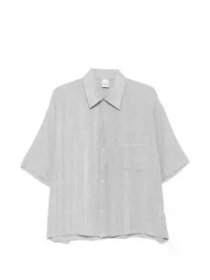 WON HUNDRED Striped Short-sleeve Shirt