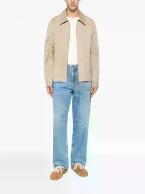 Nn07 Gael Zip-fastening Jacket - Neutrals