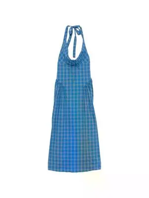 Faithfull The Brand Del Ros Midi Dress - Blue