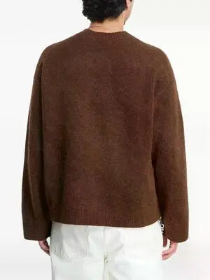 REPRESENT Embroidered Crew Neck Sweater