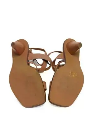 Stella McCartney Faux Leather Ankle Strap Sandals