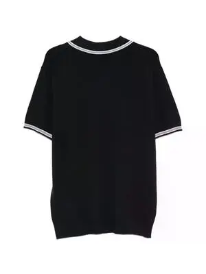 Karl Lagerfeld Tipped-collar Short-sleeve Polo Shirt