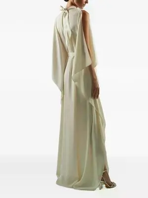 TALLER MARMO Belted Kaftan Maxi Dress